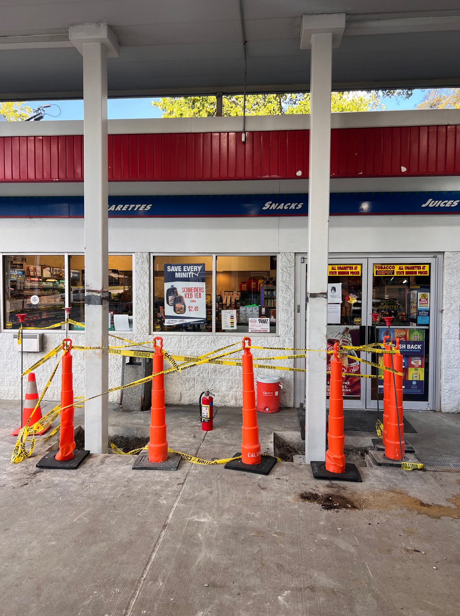Gas Station Canopy Repair & Installation in Ohio | Caldwell Signage ...
